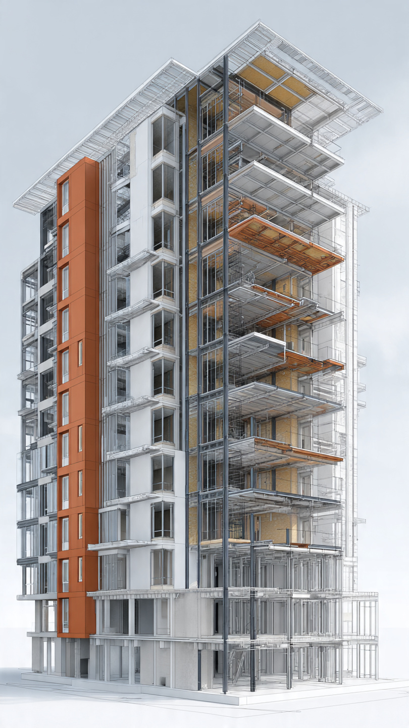 Stick-Built vs Unitized Façade Systems